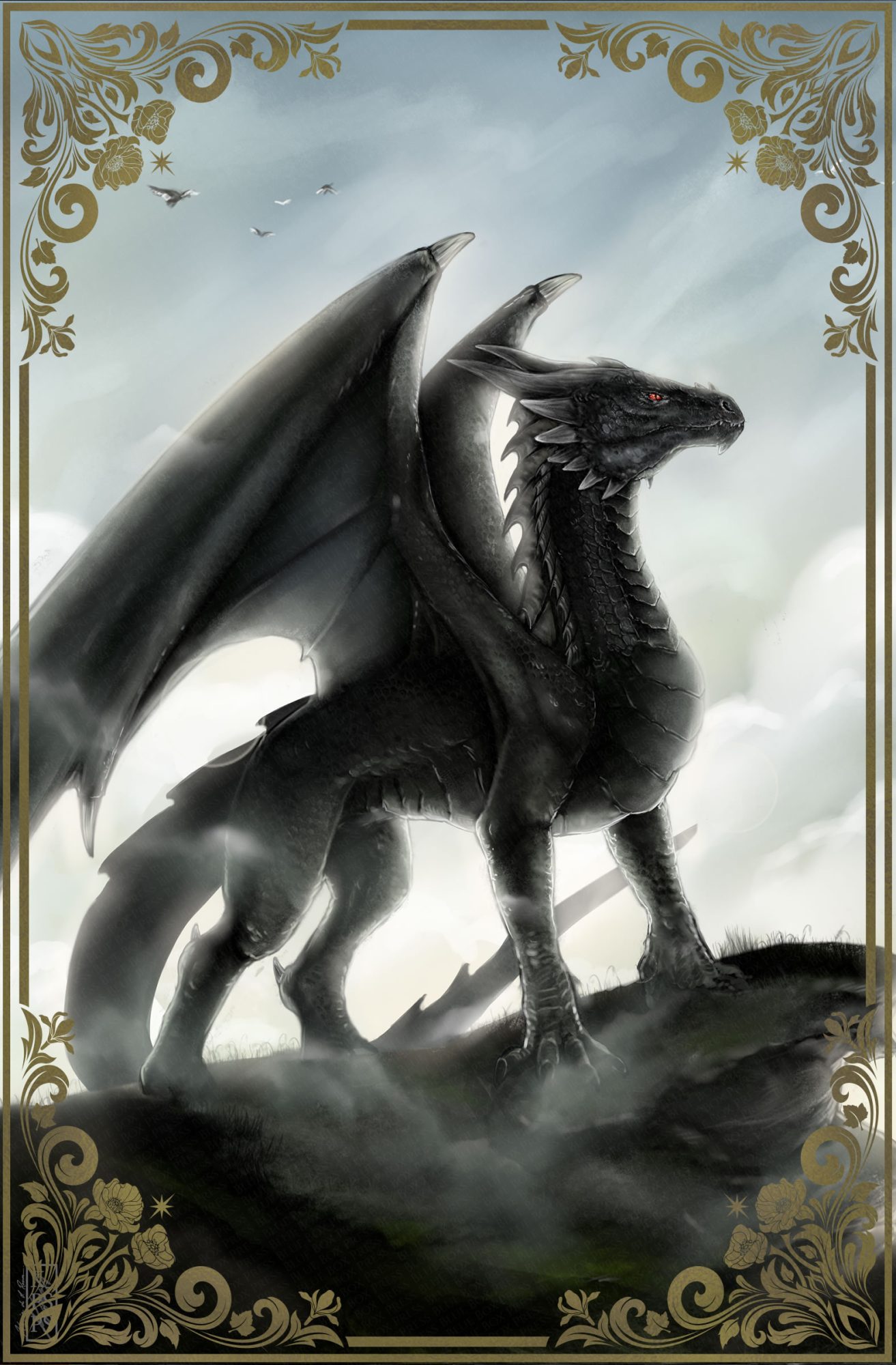 JLA Fan Art (Blood and Ash Characters) - The Blue Box Press